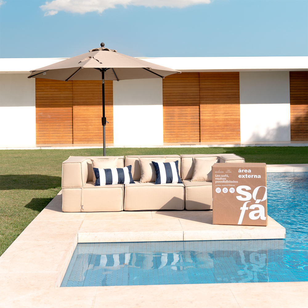 Sofá Área Externa | Sofá na Caixa - Promo Relâmpago até 45% OFF